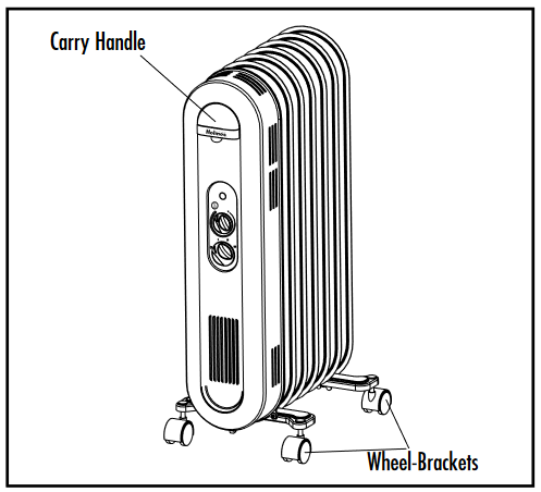 Holmes HWH2605 - Water Filled Whole Room Radiator Manual | ManualsLib