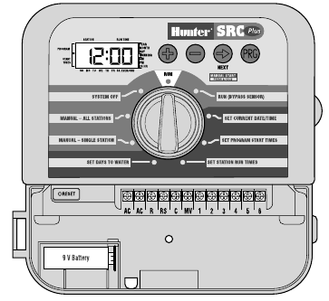 Hunter SRC Plus - Residential/Light Commercial Irrigation Controller ...
