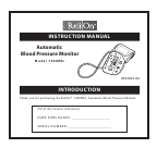 Relion 7400REL - Automatic Blood Pressure Monitor Manual | ManualsLib