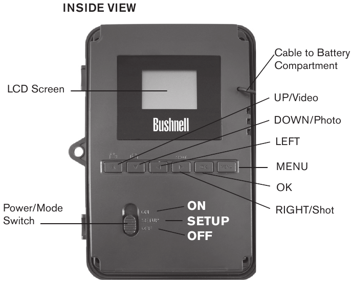Bushnell Trophy Cam 119676C/119677C/119678C - Digital Scouting Camera ...