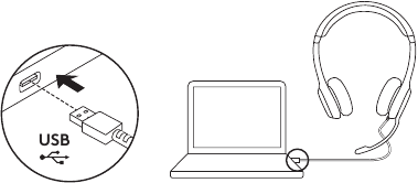 Logitech H390 - Headsets Setup Guide | ManualsLib