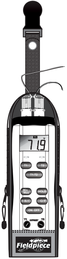 Fieldpiece ST4 - Dual Temperature Digital Thermometer Manual | ManualsLib