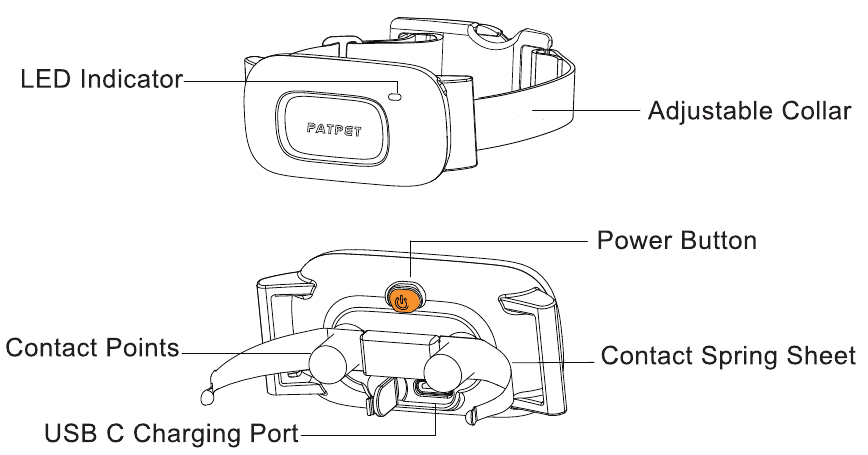 PATPET p-collar 356 - Dog Training Collar Manual | ManualsLib