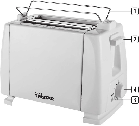 Tristar BR-1009 - Toaster Manual | ManualsLib