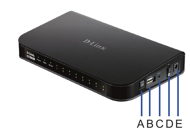 D-Link DSR-150 - 8-Port Fast Ethernet VPN Router Quick Start Guide ...