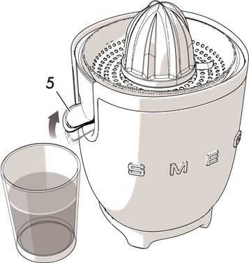 Smeg CJF01 - Citrus Juicer Manual | ManualsLib