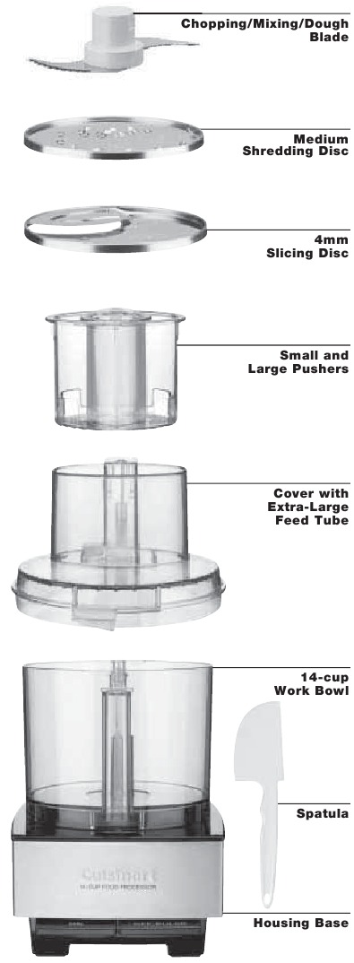 How To Work Cuisinart Food Processor