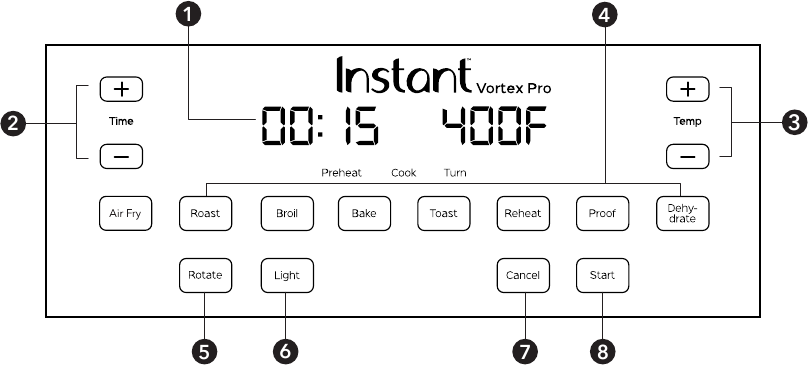 Instant Pot VORTEX PRO - 10-quart Air Fryer Oven Manual | ManualsLib