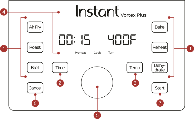 Instant Pot VORTEX PLUS 4QT - 4-quart Air Fryer Manual | ManualsLib