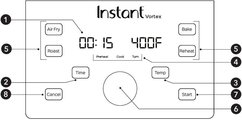 Instant Pod VORTEX 4QT - 4-quart Air Fryer Manual | ManualsLib