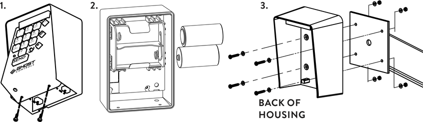 GHOST CONTROLS AXWK - Wireless Keypad Manual | ManualsLib