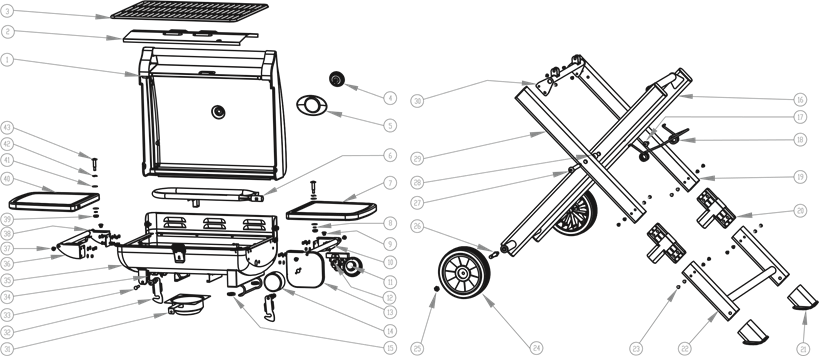 Cuisinart CGG-240 - Roll-Away Portable LP Gas Grill Manual | ManualsLib