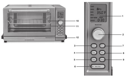 Cuisinart TOB-135N - Deluxe Convection Toaster Oven Broiler Manual ...