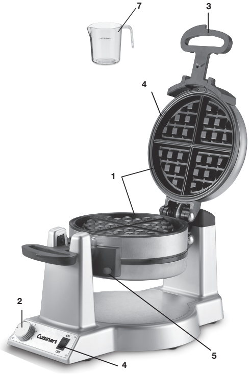Cuisinart WAF-F20 Series - Double Belgian Waffle Maker Manual | ManualsLib
