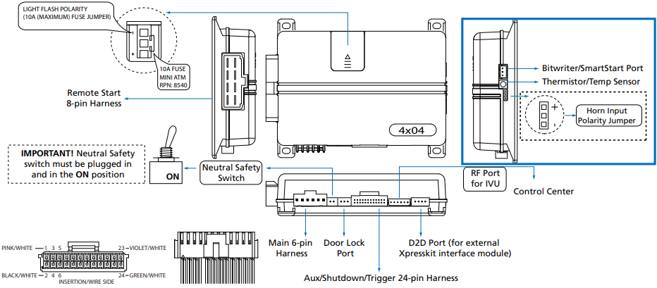 Viper LC3 - Responder Quick Reference Install Guide | ManualsLib