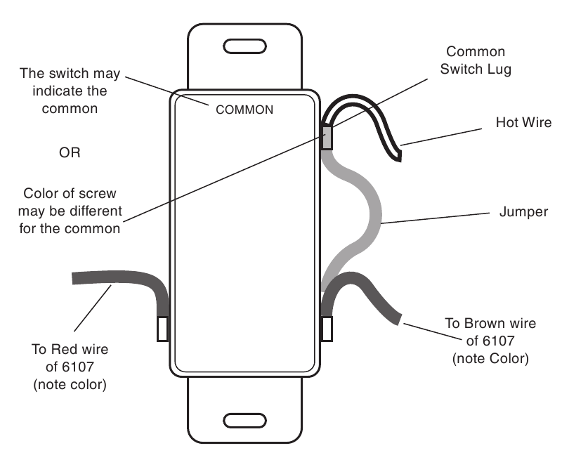 Cooper 6107 - Motion Sensing 3-Way Wall Switch Installation Manual ...
