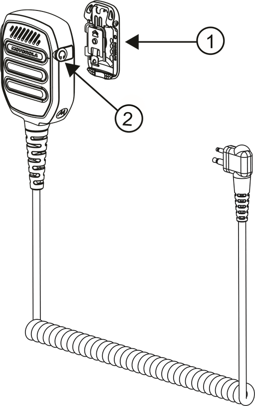 Motorola PMMN4148 - RM110 Remote Speaker Microphone Manual | ManualsLib