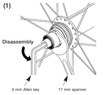 Shimano FH-M775, HB-M775, HB-M770, FH-M770 - Freehub/Front Gub Service ...