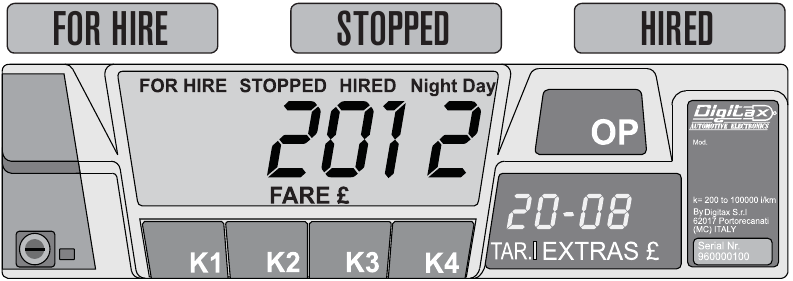 Digitax F1 PLUS TAXIMETER Manual | ManualsLib