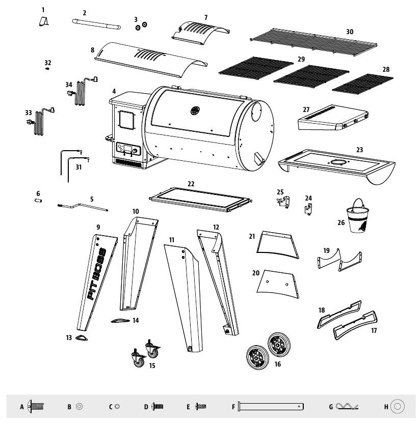Pit Boss 1150G Navigator, PB1150G - Wood Pellet Grill Manual | ManualsLib