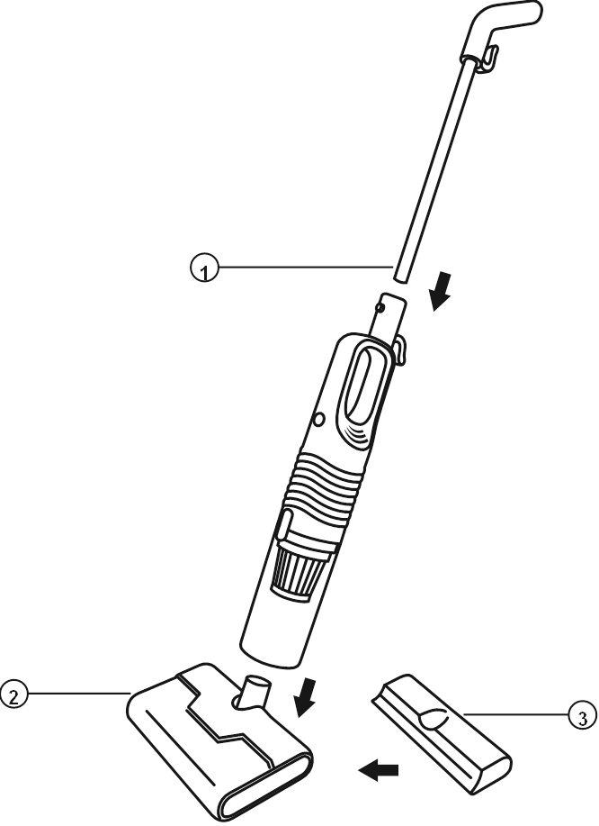 HETCH H2 HVC-1413-HC - Handheld Vacuum Cleaner & Mop Quick Guide | ManualsLib