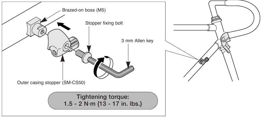 Shimano SL-BS79 - Bar End Shifting Lever Technical Service Manual ...