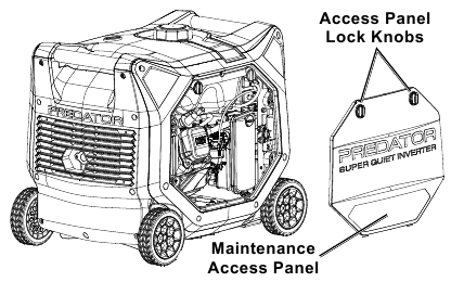 Predator 5000 Watt Dual-Fuel, 70143 - SUPER QUIET Inverter Generator Manual | ManualsLib