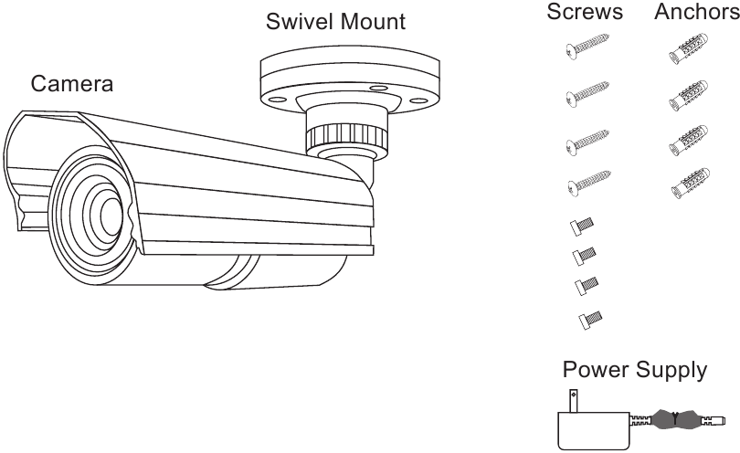 Channel Vision 6010 - Varifocal Bullet Camera Manual | ManualsLib