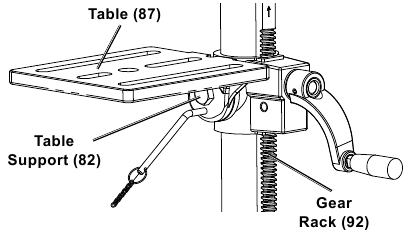 Bauer 22201E-B, 58782 - 10 in. 5-Speed Bench Drill Press Manual ...