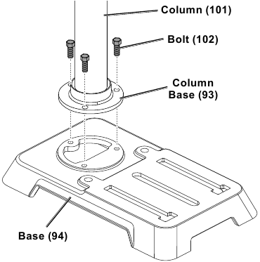 Bauer 22201E-B, 58782 - 10 in. 5-Speed Bench Drill Press Manual ...