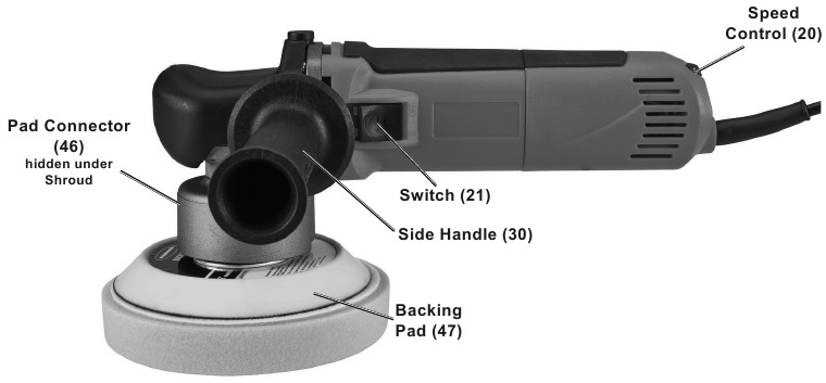 Bauer 1814E-B, 64528 - 6 in. Polisher/Sander Manual | ManualsLib
