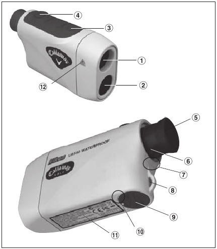 NIKON Callaway LR550 - Laser Rangefinder Manual | ManualsLib