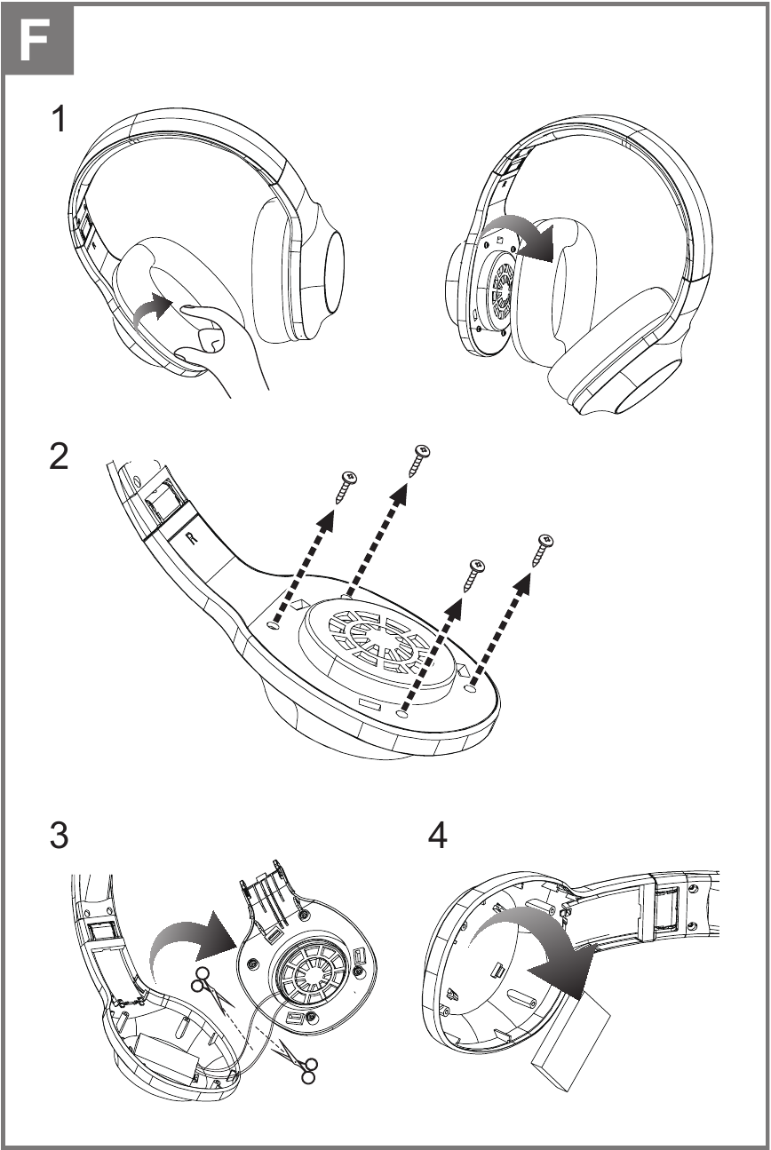 Panasonic RB-HX220B - Digital Wireless Stereo Earphones Manual | ManualsLib