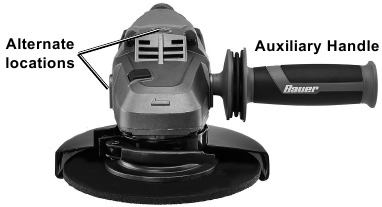 Bauer 1962E-B, 57003 - 7 in. Trigger Grip Angle Grinder Manual | ManualsLib