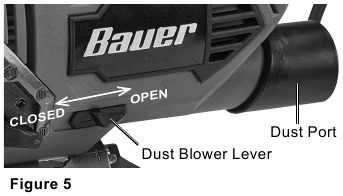 Bauer 1873E-B, 64290 - Orbital Variable Speed Jig Saw with Laser Manual ...