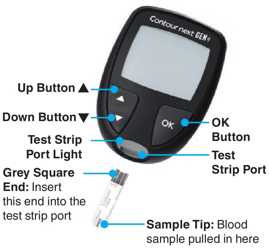 ASCENSIA Contour next GEN - Blood Glucose Meter Quick Reference Guide ...