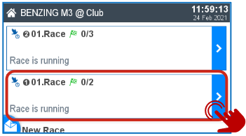 BENZING M3 - Touchscreen Clock Quick Start Guide for Clubs | ManualsLib