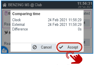 BENZING M3 - Touchscreen Clock Quick Start Guide for Clubs | ManualsLib