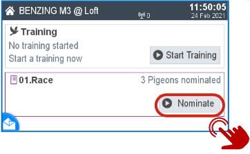 BENZING M3 - Touchscreen Clock Quick Start Guide for Clubs | ManualsLib