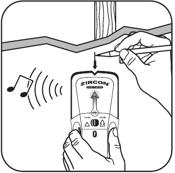 Zircon StudSensor HD45 - Edge-Finding Stud Finder Manual | ManualsLib