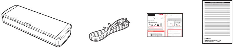 Canon imageFORMULA R10 - Scanner Setup Guide | ManualsLib