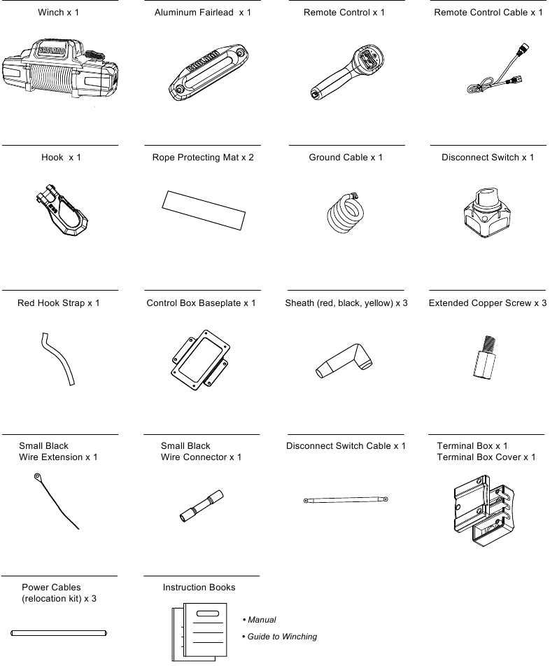 BADLAND APEX 12000, 56385 - Winch with Synthetic Rope Manual | ManualsLib