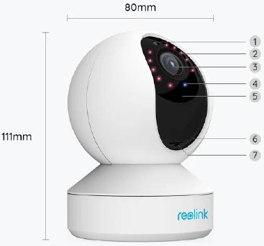 Reolink E1 Zoom - 5MP Smart PTZ WiFi Indoor Camera Manual | ManualsLib