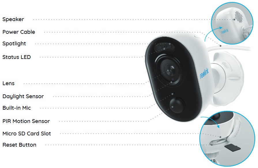 Reolink Lumus - Outdoor WiFi Security Camera Manual | ManualsLib