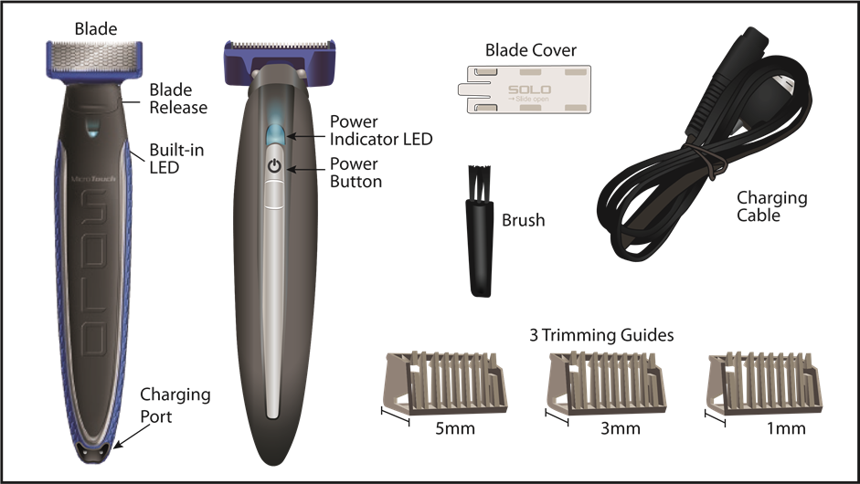 MicroTouch Solo - Trimmer Quick Start Guide | ManualsLib