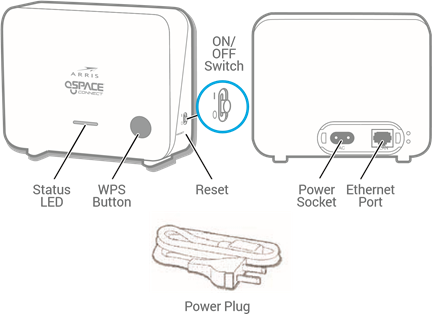 Arris Space Connect VAP4641 - WI-FI Mesh Point Quick Start Guide ...