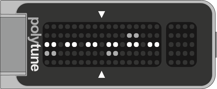 TC Electronic POLYTUNE CLIP - Clip-On Tuner Quick Start Manual | ManualsLib