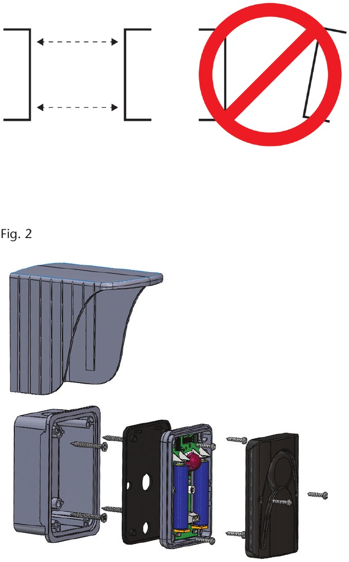 USAutomatic PHOTO EYE, 550011 - Infrared Through Beam Part Manual ...