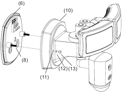 Feit Electric SEC3000/CAM/RP - Flood Light Security Camera Installation ...