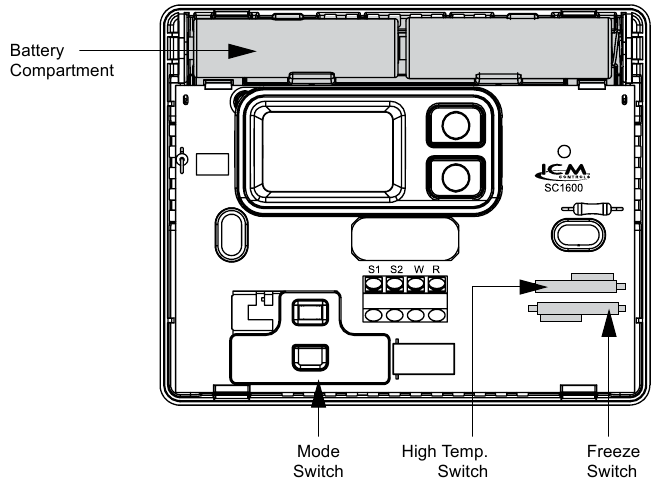 ICM Controls SC1600L, SC1600VL - Thermostat Installation and Operation ...